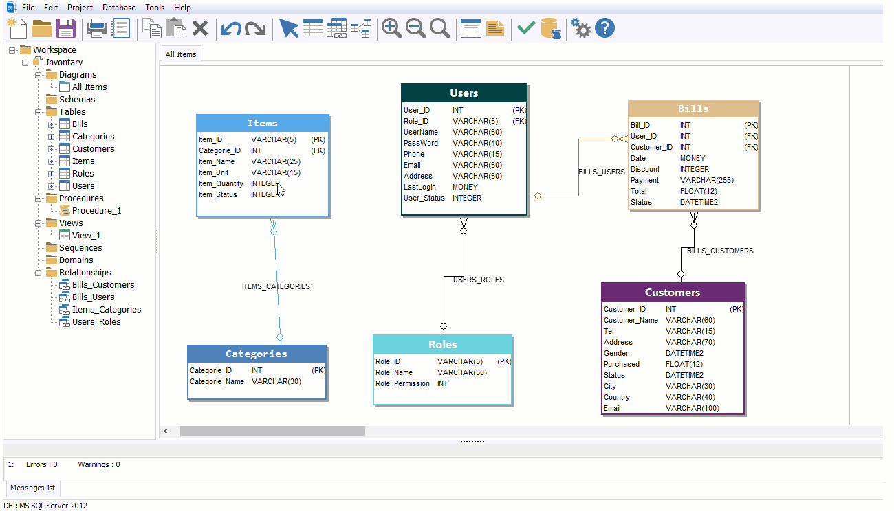 Softbuilder - Herramientas de modelado de datos y gestión de bases de datos