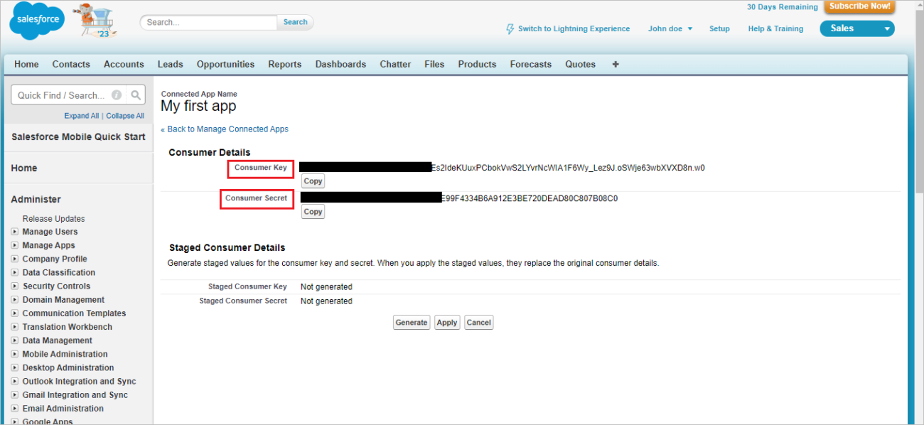 How to Create a Salesforce Connected App - Softbuilder Blog