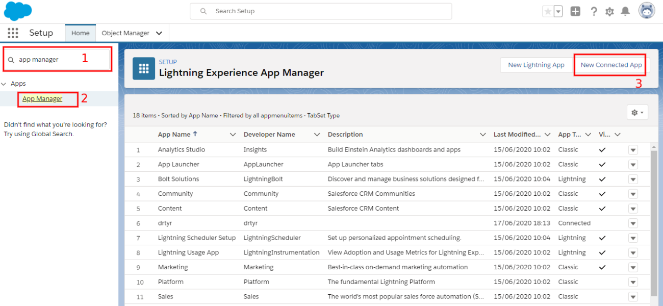 How to Create a Salesforce Connected App - Softbuilder Blog