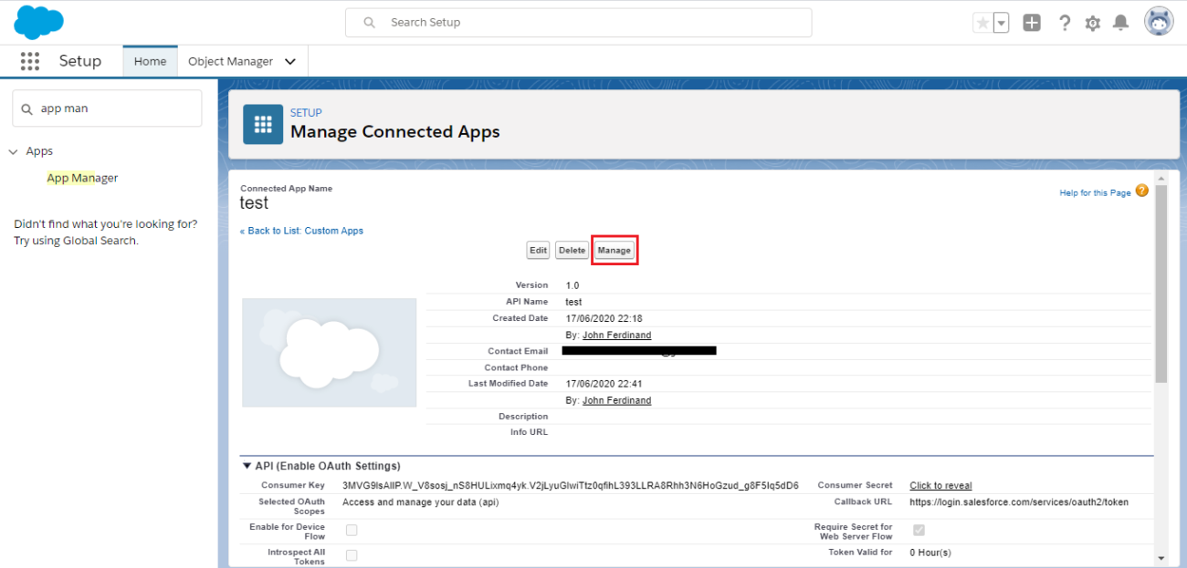 How to Create a Salesforce Connected App - Softbuilder Blog
