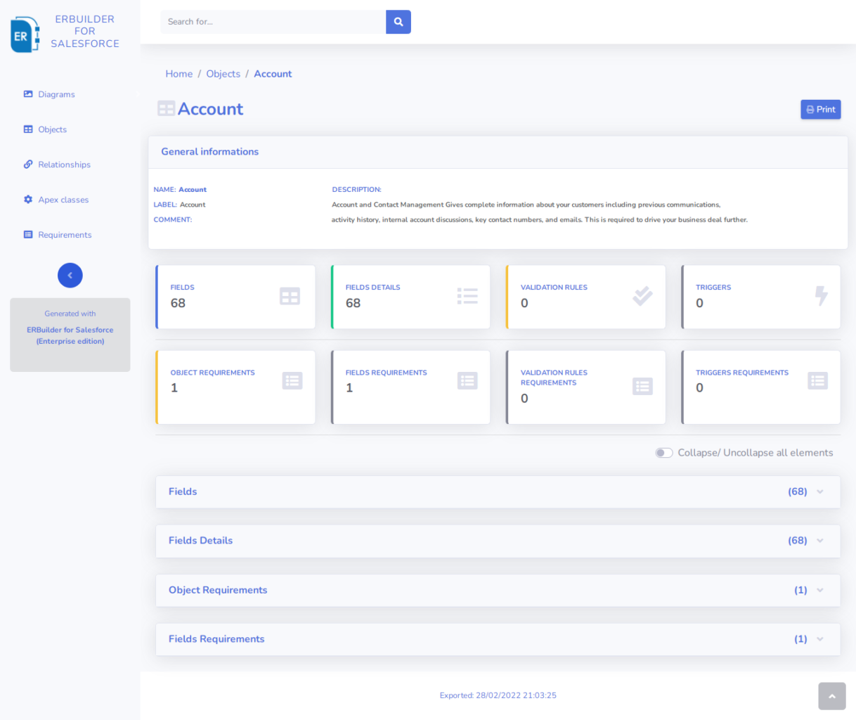 Document Salesforce org using ERBuilder for Salesforce - Softbuilder blog