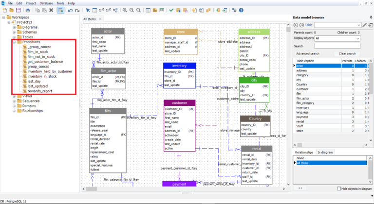 How to list procedures in PostgreSQL database - Softbuilder Blog